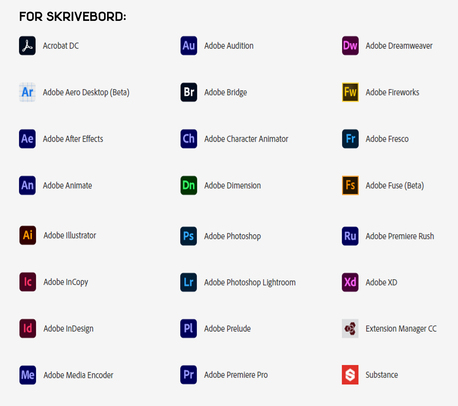 Adobe Creative Cloud Team (SOA0178) - Decorativ