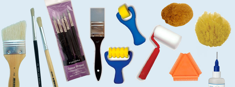 Våre penselserier og maleverktøy - Pensler for akrylmaling, akvarell og ...